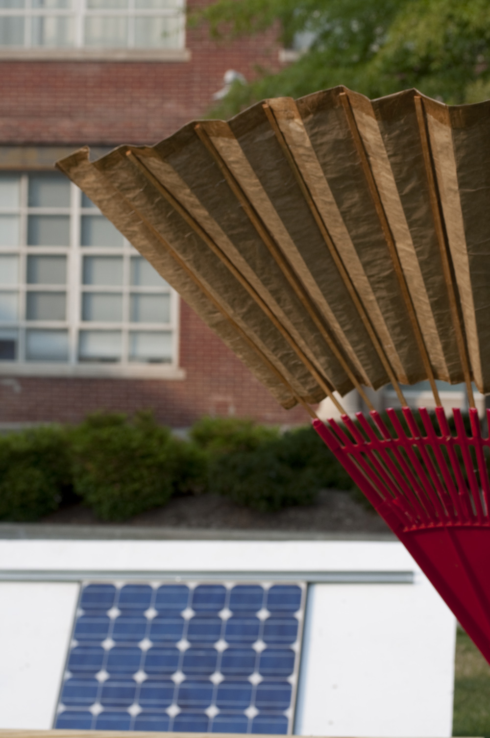 Solar Panel Fan Bearer | Baker Artist Portfolio