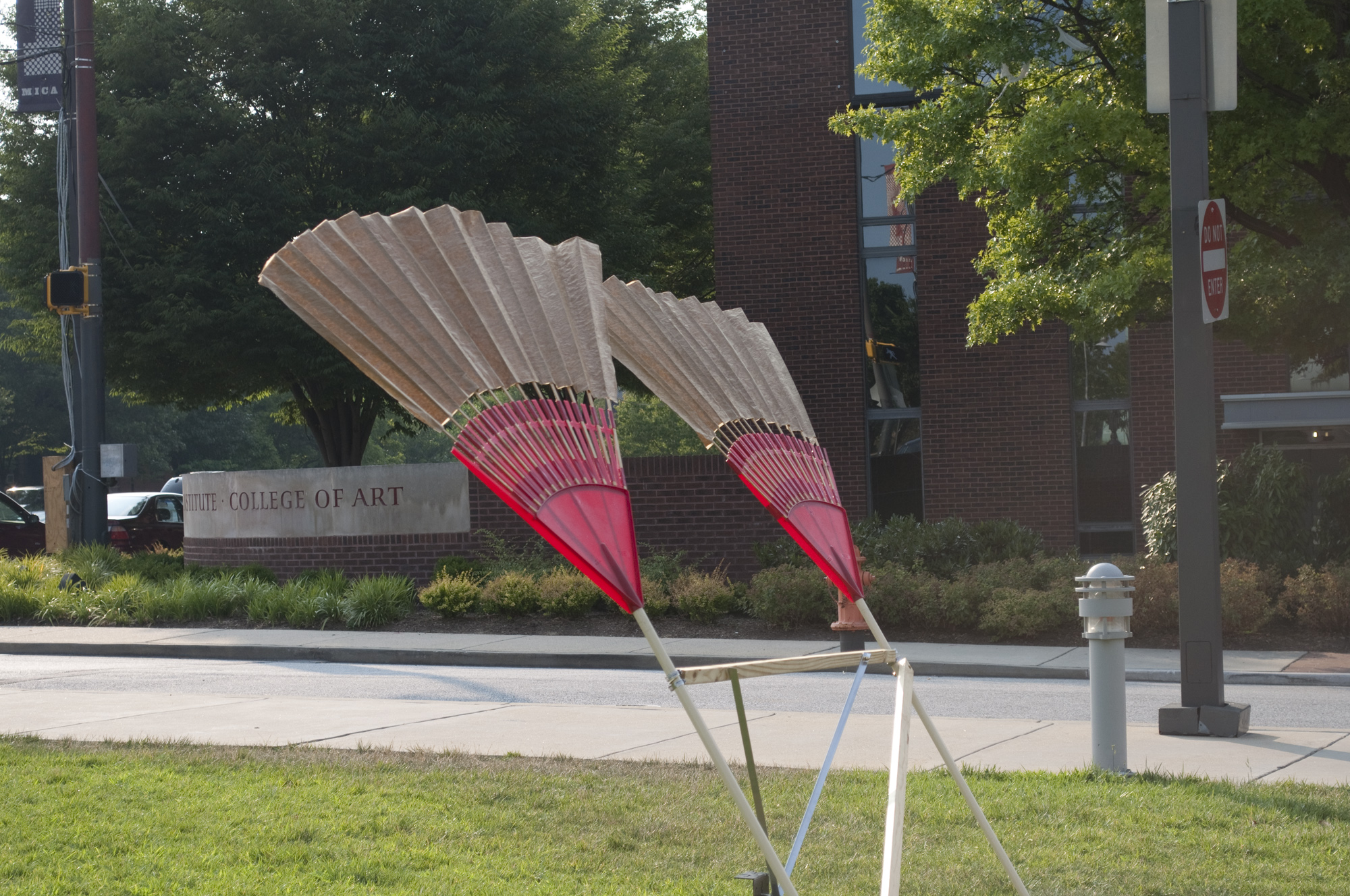 Solar Panel Fan Bearer | Baker Artist Portfolios