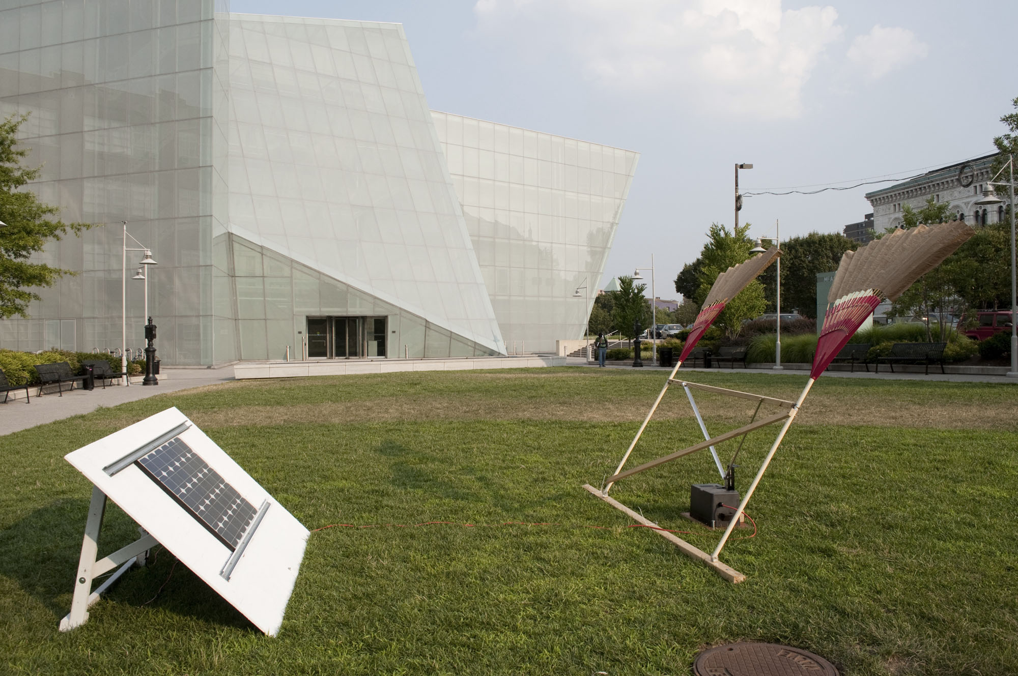 Solar Panel Fan Bearer | Baker Artist Portfolio