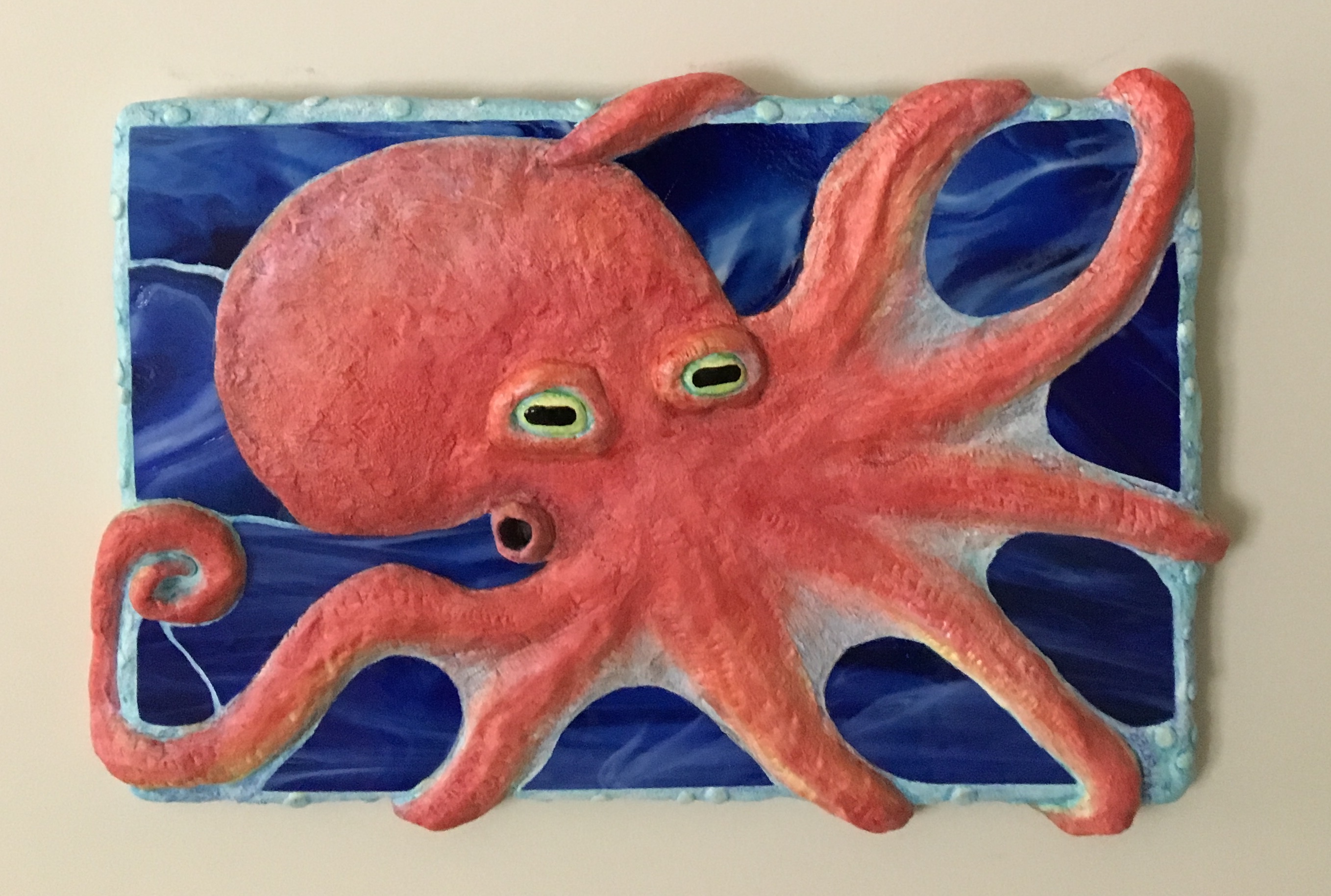 Sal Ceph (Octopus relief sculpture) | Baker Artist Portfolio